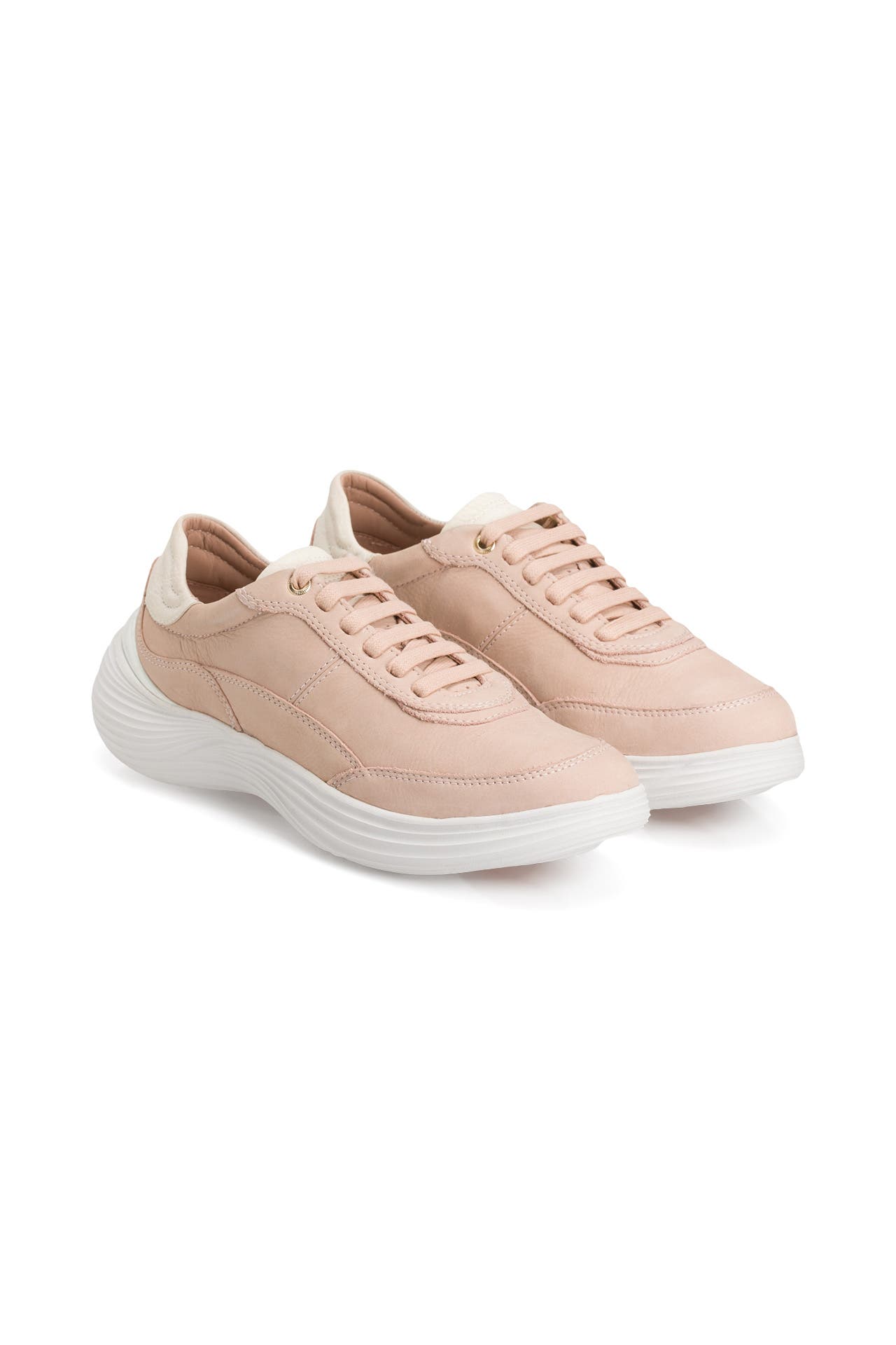 GEOX Ledersneaker 'Fluctis' altrosa » günstig online kaufen
