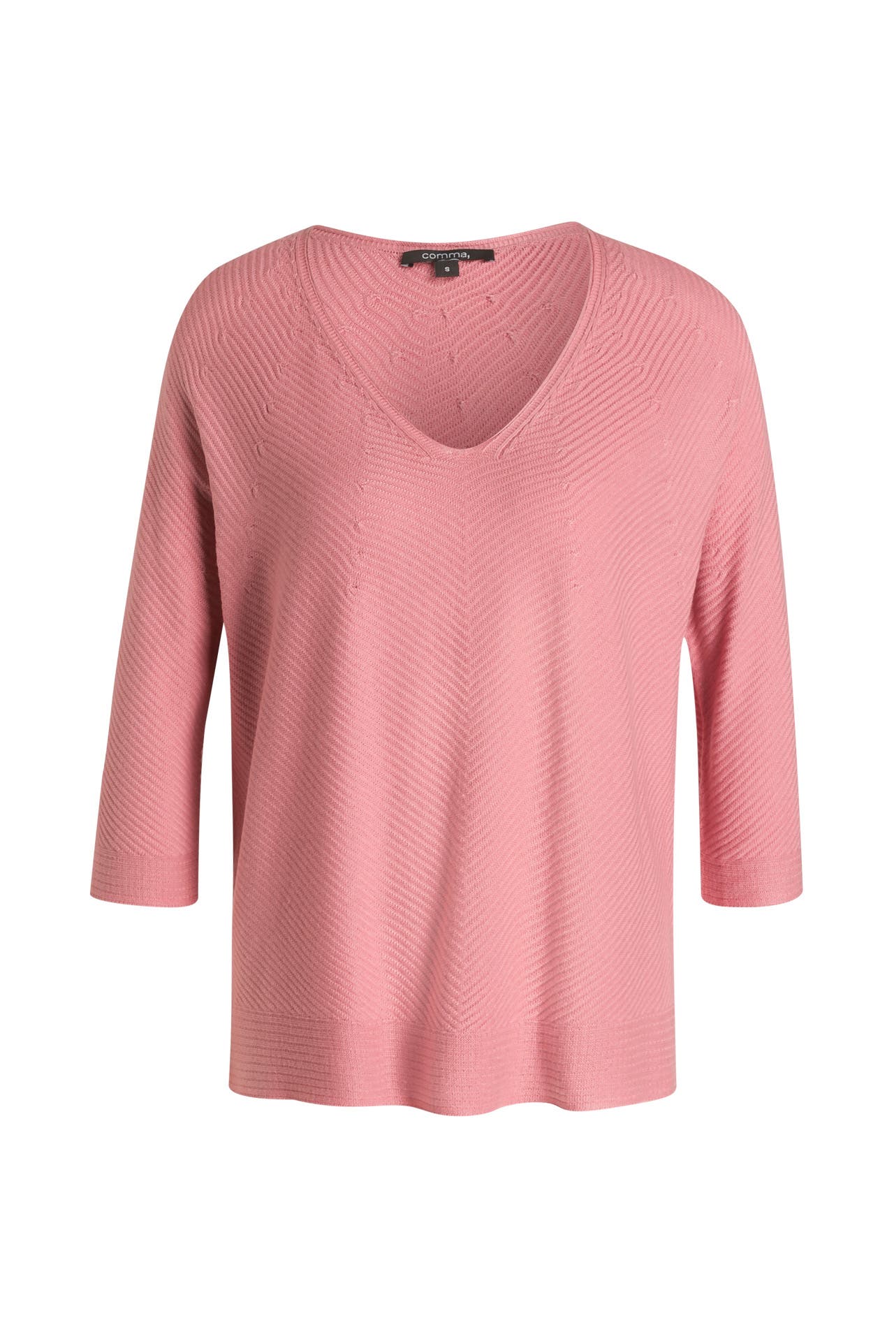 COMMA Strickpullover rosa » günstig online kaufen | Outletcity