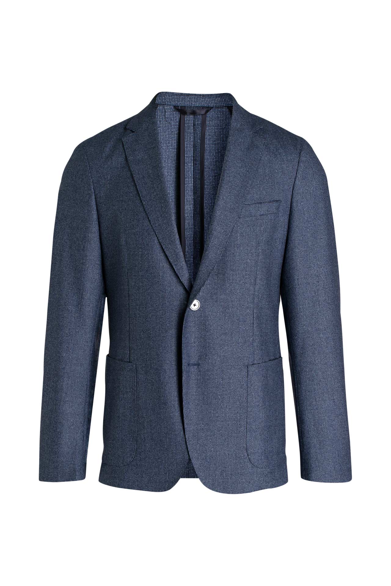 BOSS Woll-Sakko blau » günstig online kaufen