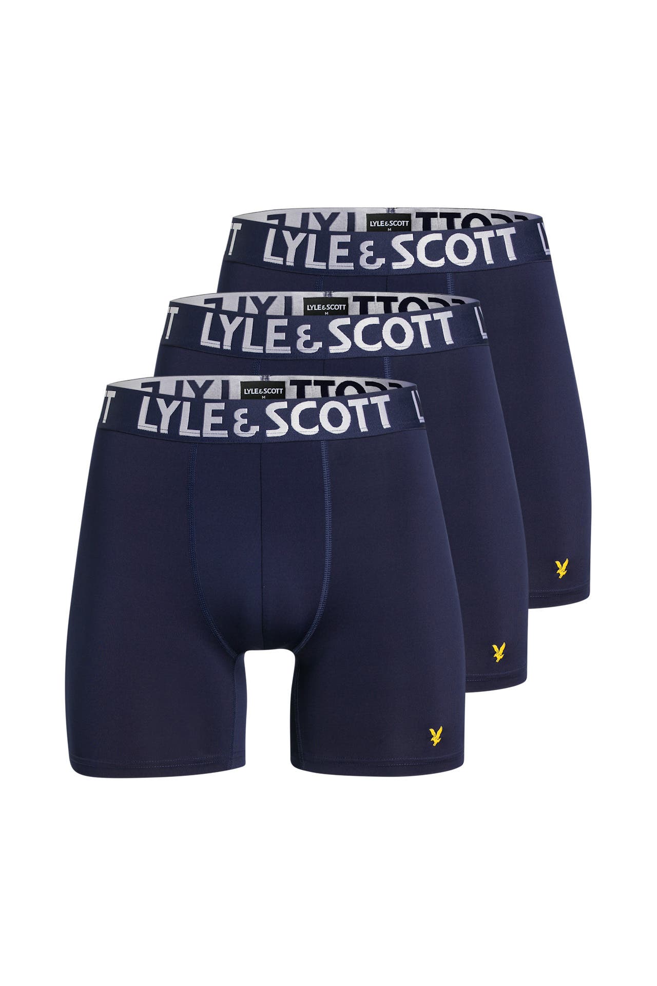 LYLE&SCOTT 3er-Pack Boxer Briefs 'Elton' dunkelblau » günstig online ...