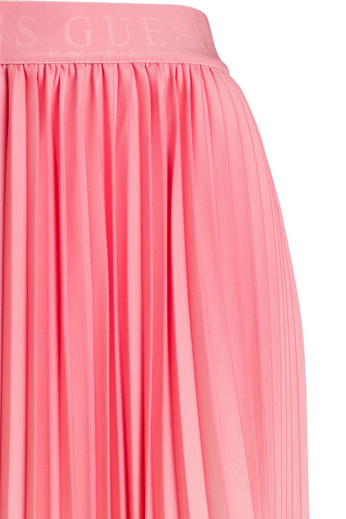 GUESS Plissee-Rock rosa » günstig online kaufen | Outletcity