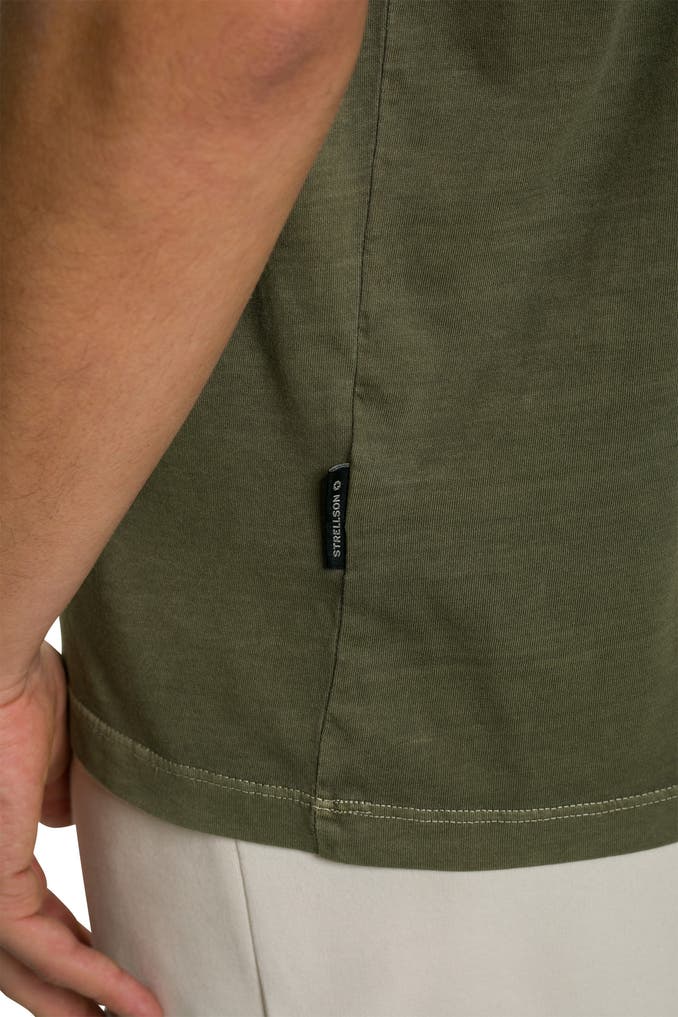 STRELLSON T-Shirt 'Phillip' oliv » günstig online kaufen | Outletcity