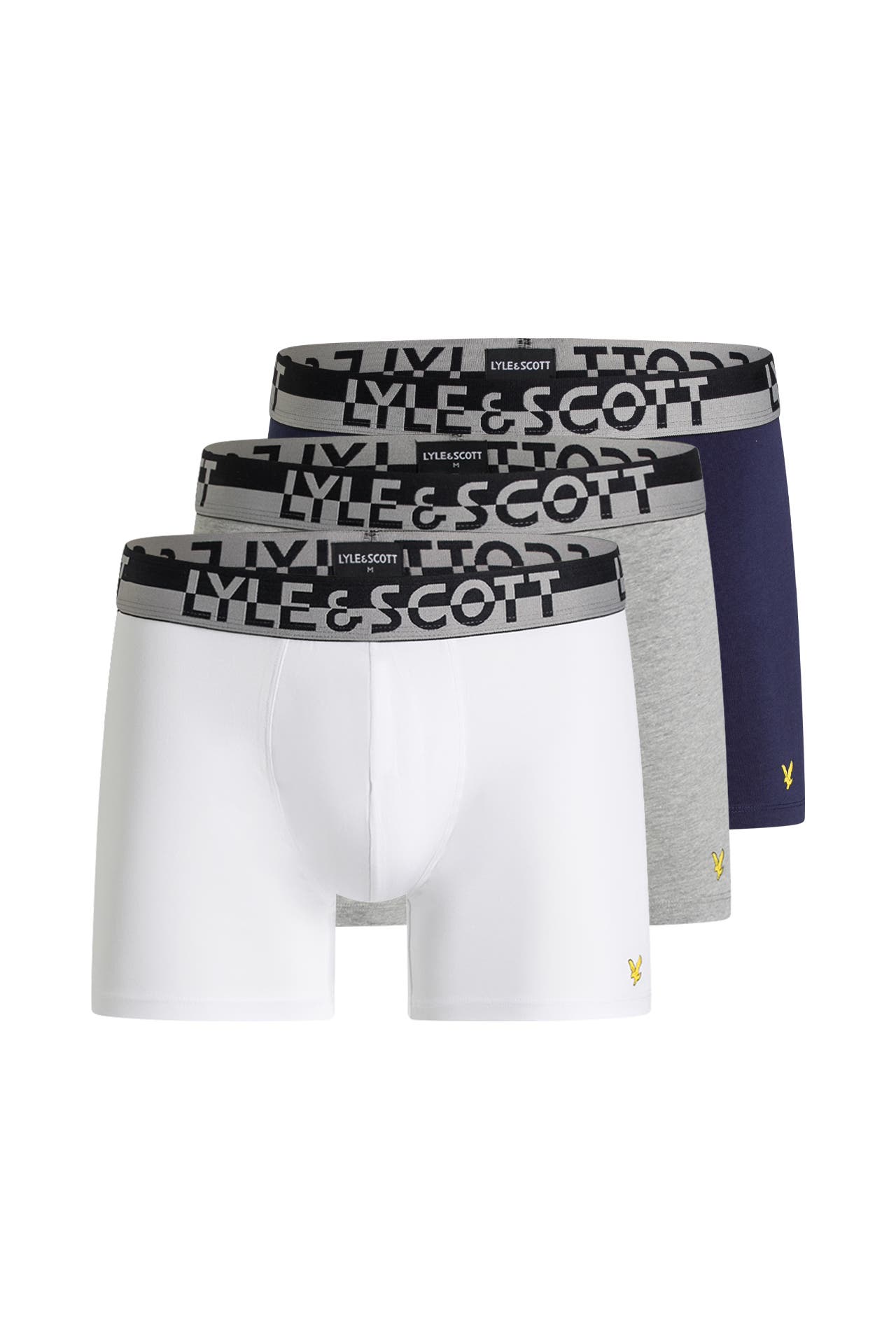 LYLE&SCOTT 3er-Pack Boxer Trunks » günstig online kaufen | Outletcity