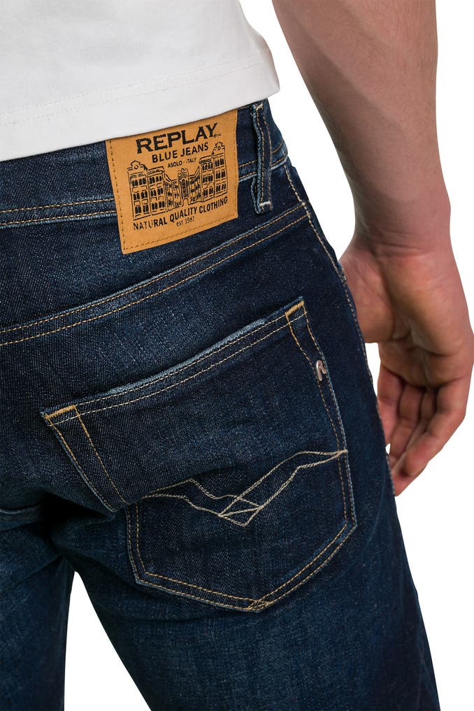 REPLAY Jeans 'Grover' dunkelblau » günstig online kaufen | Outletcity