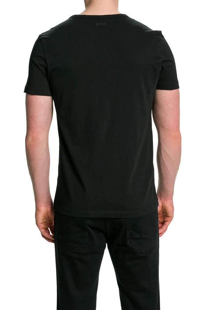 BOSS T-Shirt 'Teebo' schwarz » günstig online kaufen
