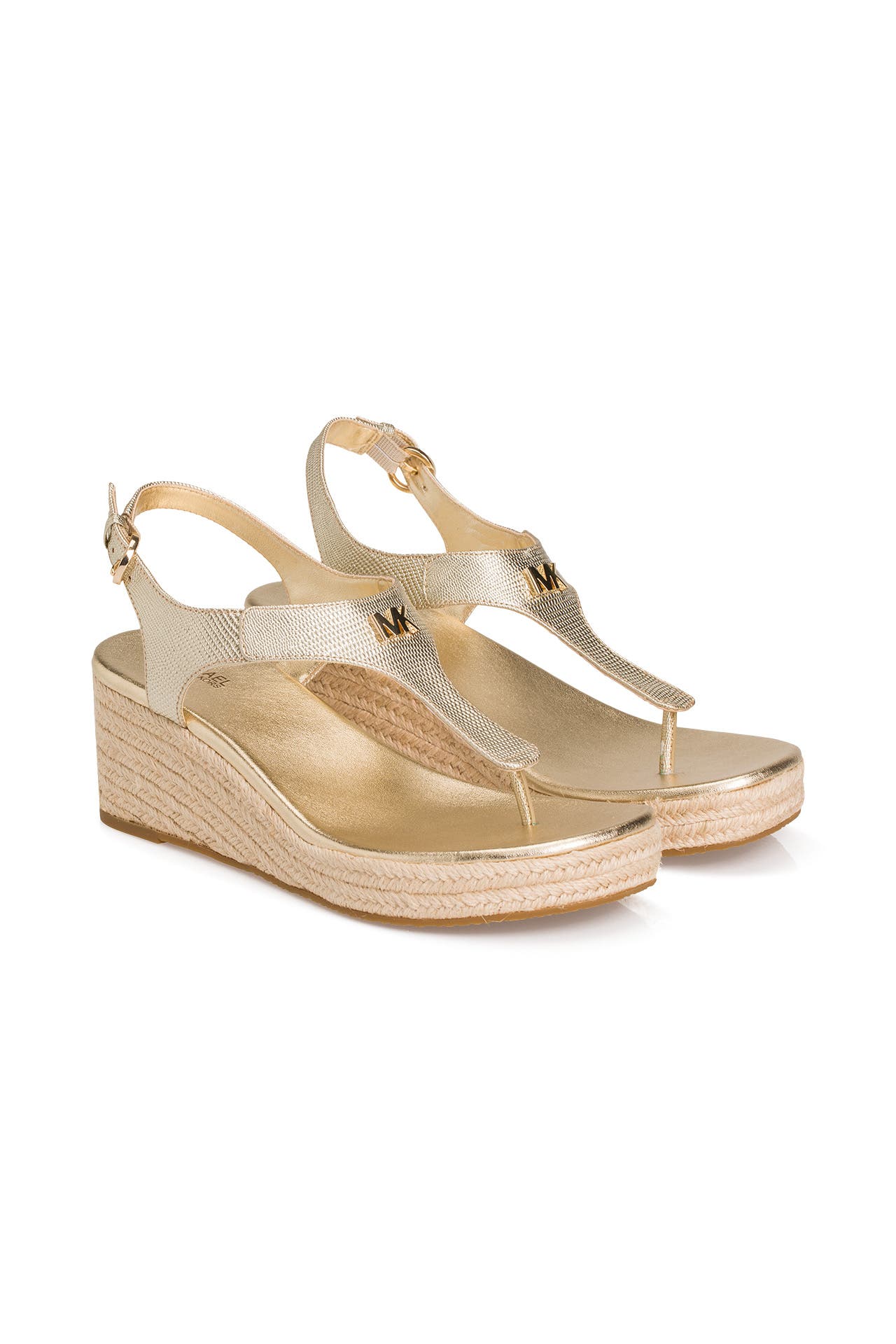 MICHAEL MICHAEL KORS Wedges Laney champagner gunstig online kaufen Outletcity