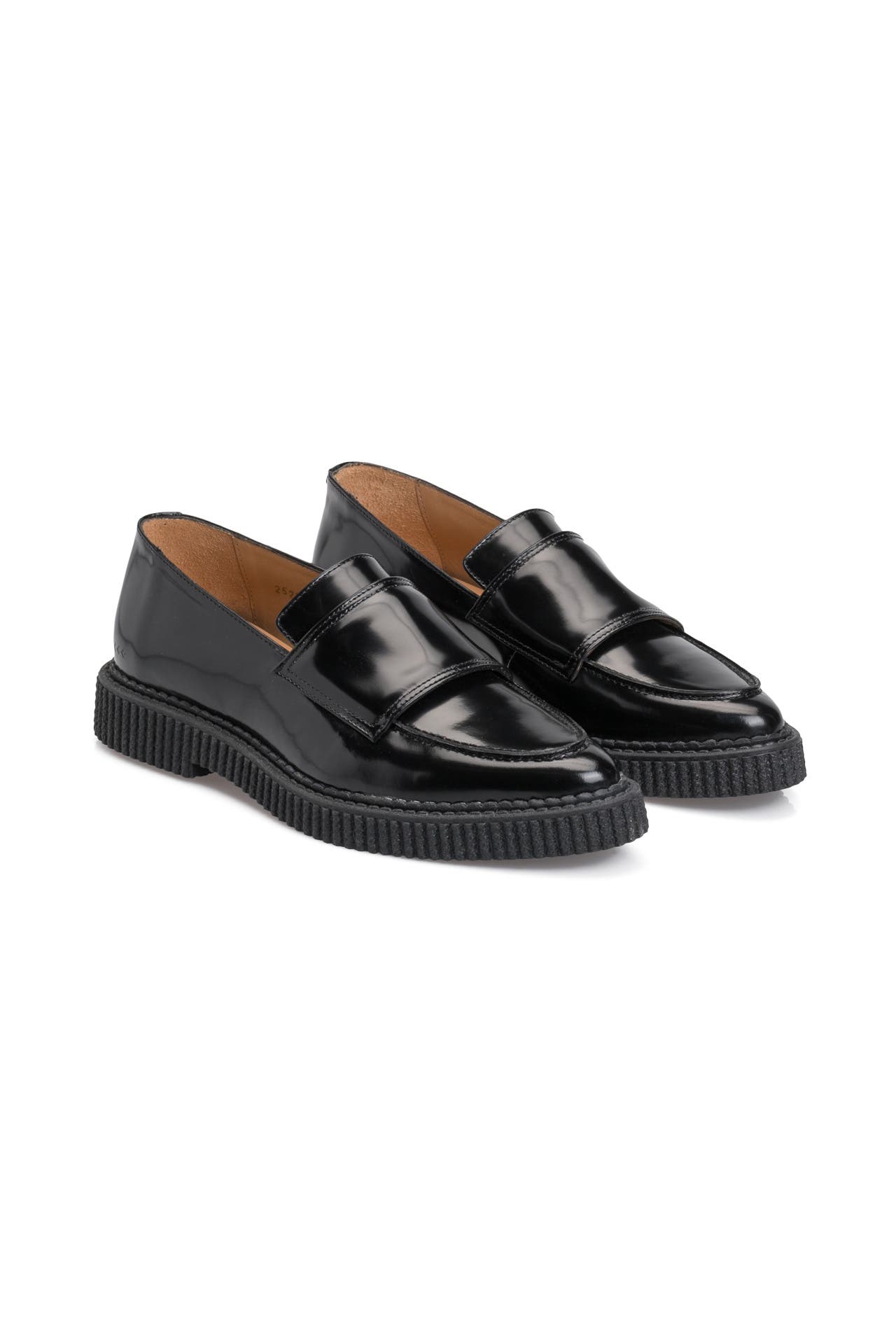 ROYAL REPUBLIQ Leder-Loafer 'Collision' schwarz » günstig online kaufen ...