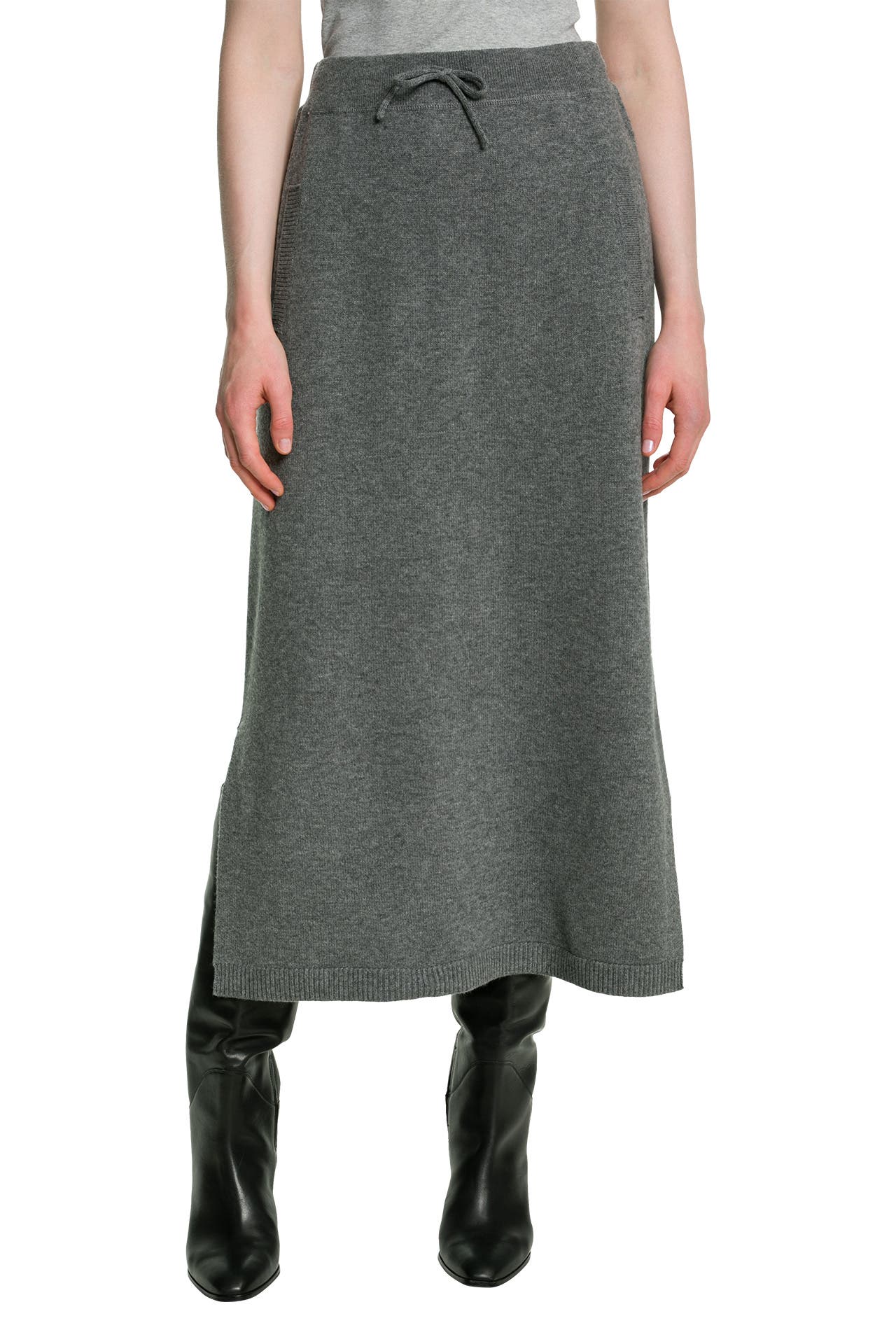 CLOSED Strick-Rock grau » günstig online kaufen | Outletcity