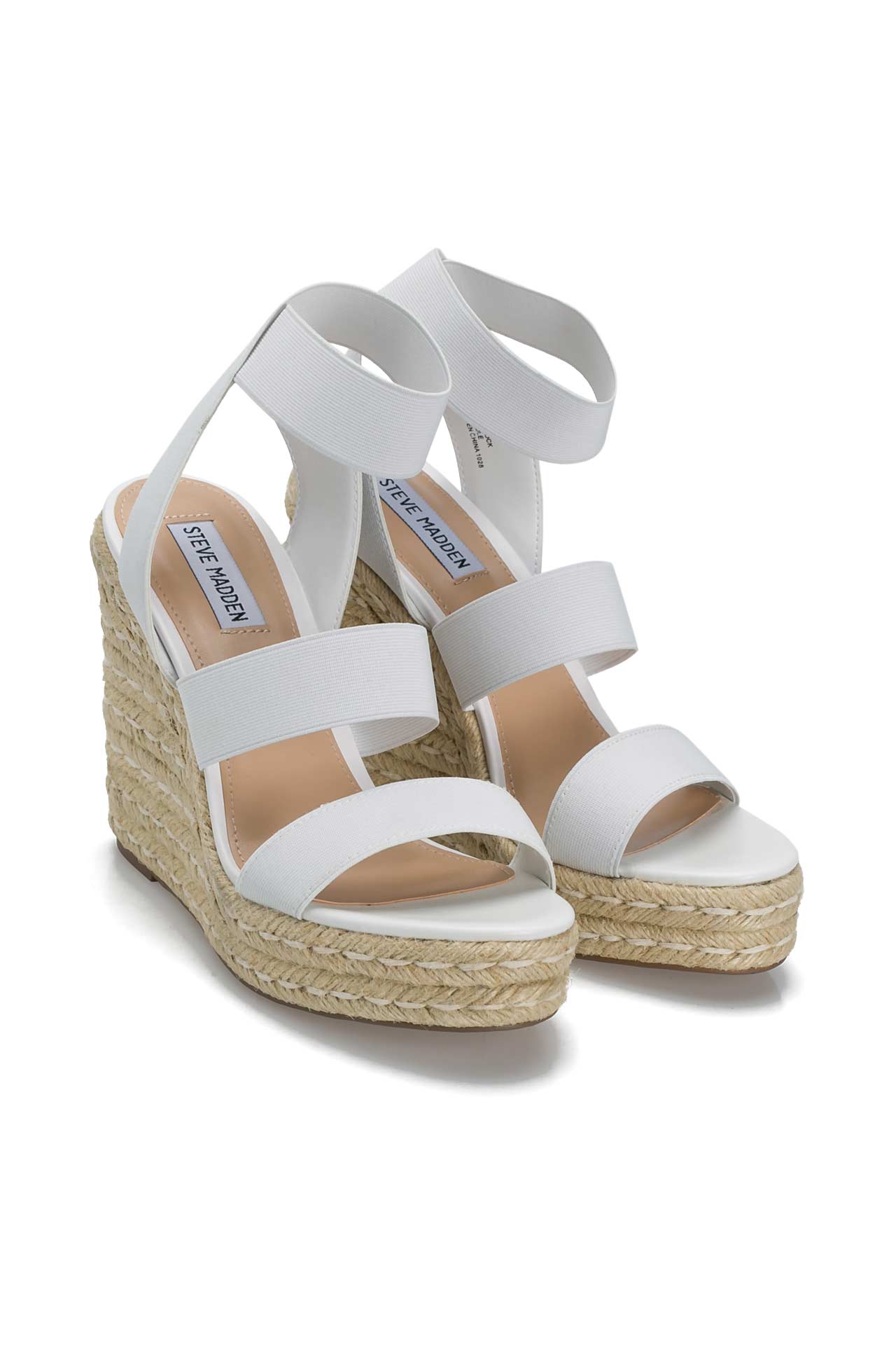 STEVE MADDEN Wedges 'Shimmy' weiß » günstig online kaufen | Outletcity