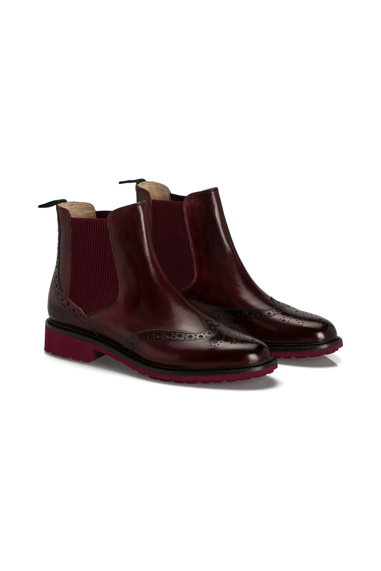 MELVIN & HAMILTON Chelsea-Boots 'Selina 6' weinrot » günstig online kaufen