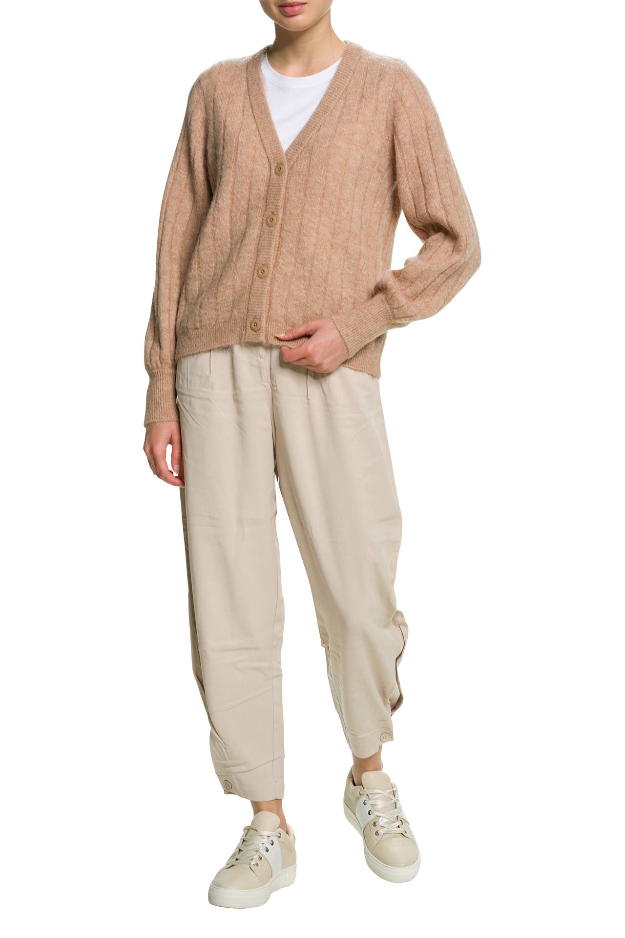 SELECTED Cardigan hellbraun » günstig online kaufen | Outletcity