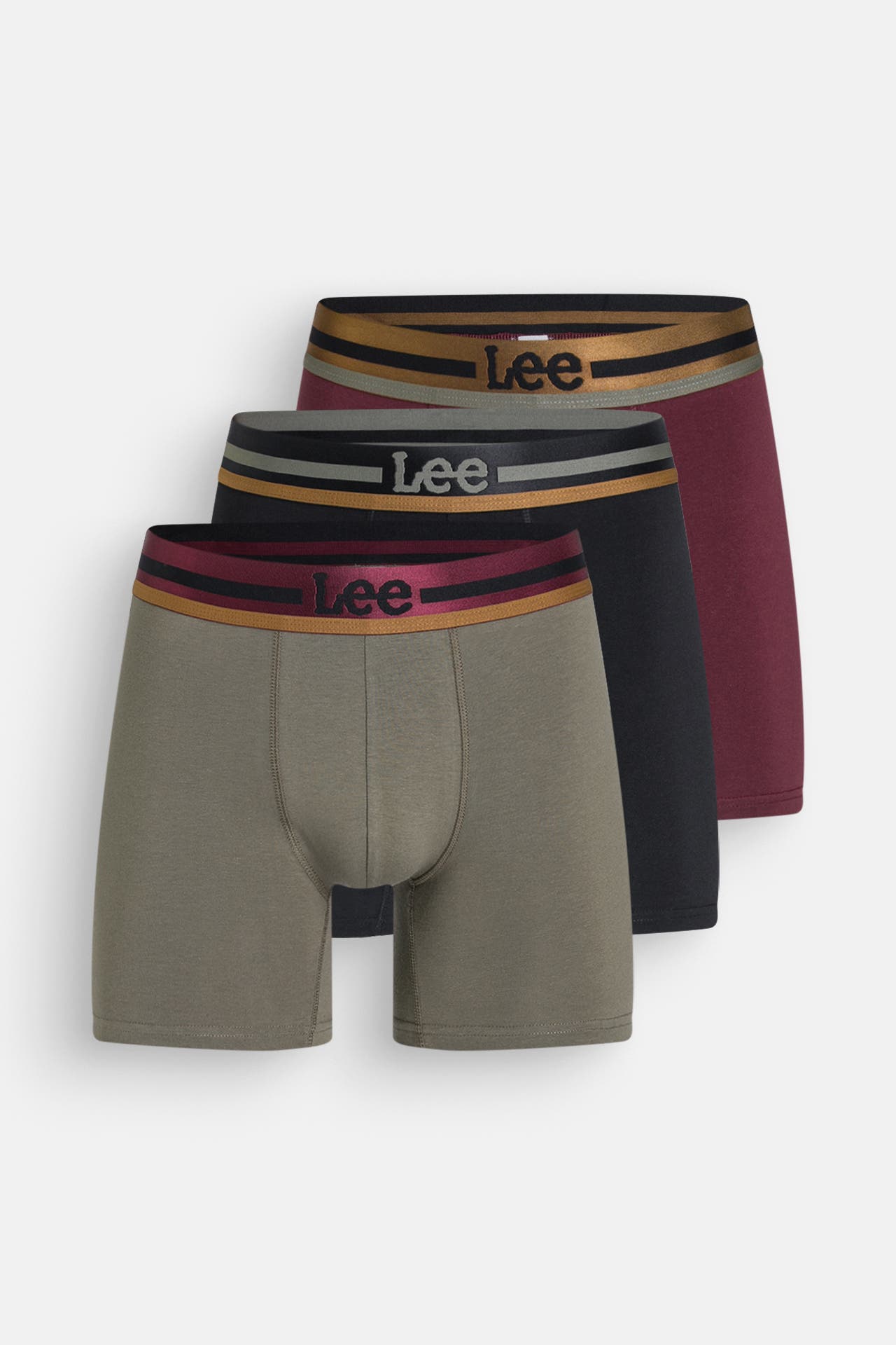 LEE 3er-Pack Boxer Trunks 'Hay' mehrfarbig » günstig online kaufen