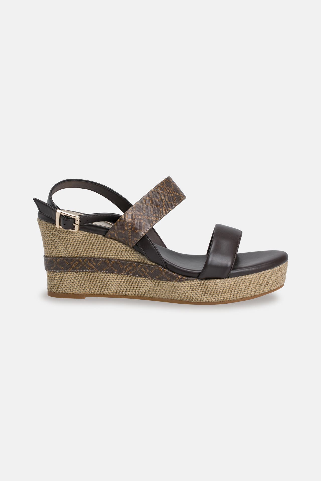 U.S. POLO ASSN. Wedges 'Alyssa 019' dunkelbraun » günstig online kaufen