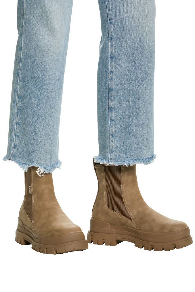 BUFFALO Chelsea-Boots 'Aspha' hellbraun » günstig online kaufen ...