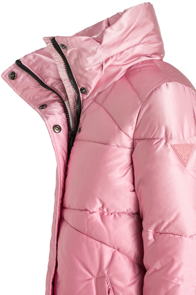 GUESS Steppjacke rosa » günstig online kaufen | Outletcity