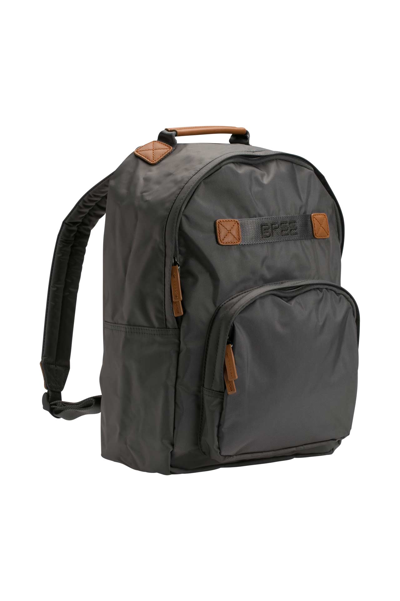 BREE Rucksack 'Cabrio 3' grau » günstig online kaufen | Outletcity