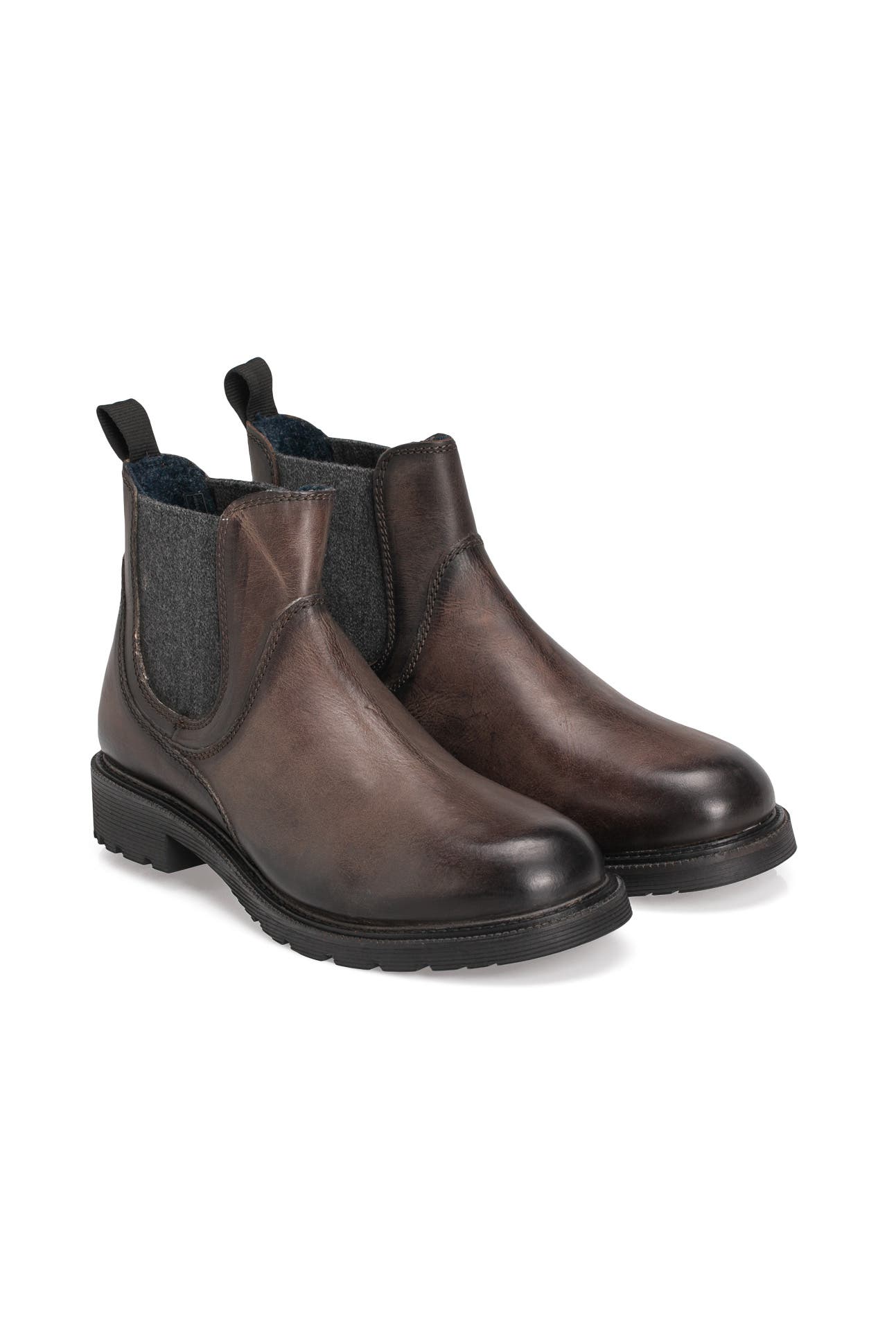 BUGATTI Chelsea-Boots 'Sentra' dunkelbraun » günstig online kaufen ...