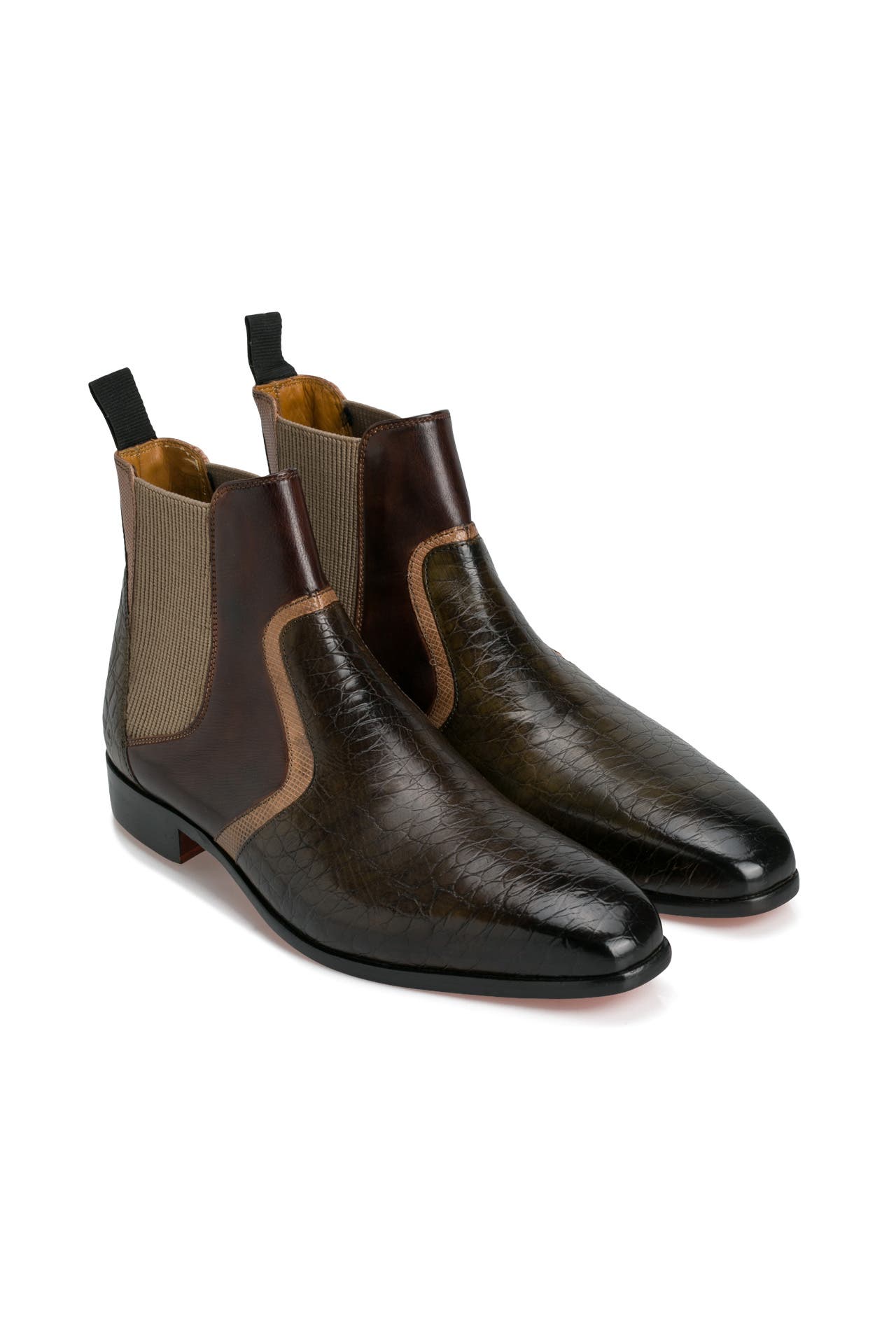 MELVIN & HAMILTON Chelsea-Boots 'Lewis 26' dunkelbraun » günstig online ...