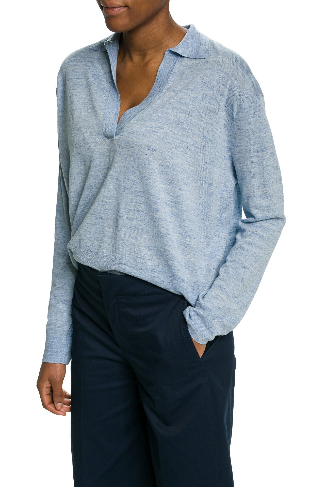 DRYKORN Strickpullover 'Monalie' taubenblau » günstig online kaufen