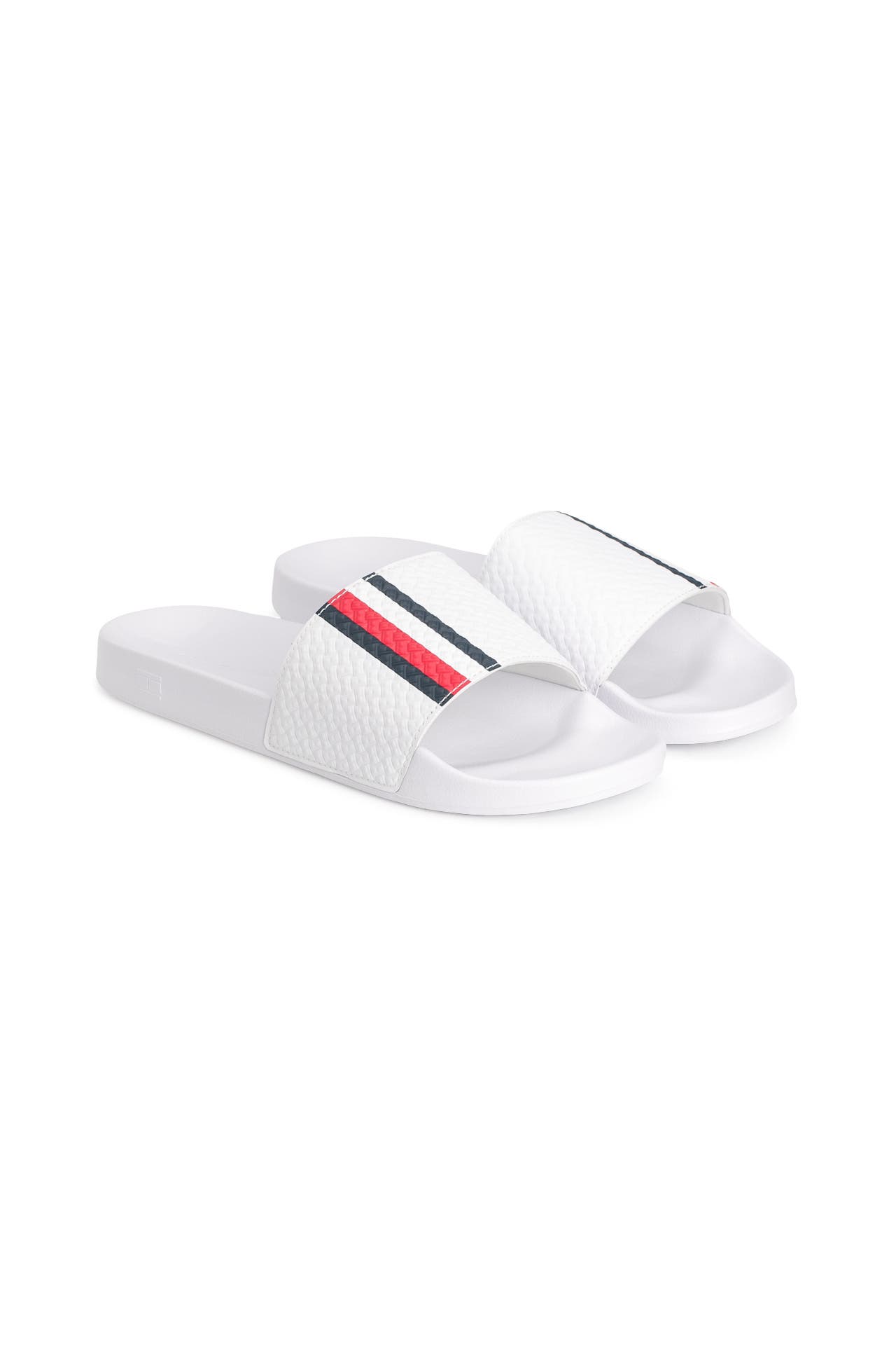 TOMMY HILFIGER Slides weiB gunstig online kaufen Outletcity