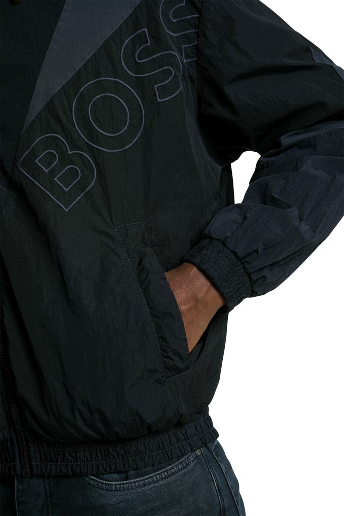 BOSS ORANGE Trainingsjacke 'Zelon' nachtblau » günstig online kaufen ...