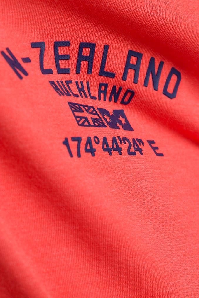 NEW ZEALAND AUCKLAND T-Shirt 'Kayson' koralle » günstig online kaufen ...