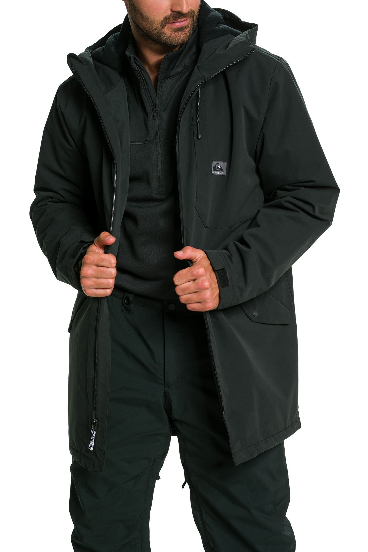 QUIKSILVER Parka 'Skyward' schwarz » günstig online kaufen
