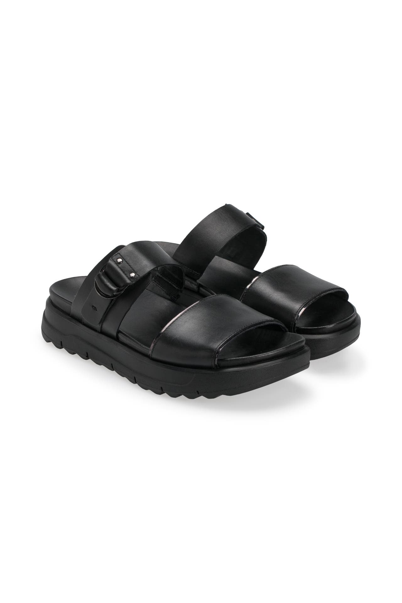 GEOX Slides 'Xand' schwarz » günstig online kaufen