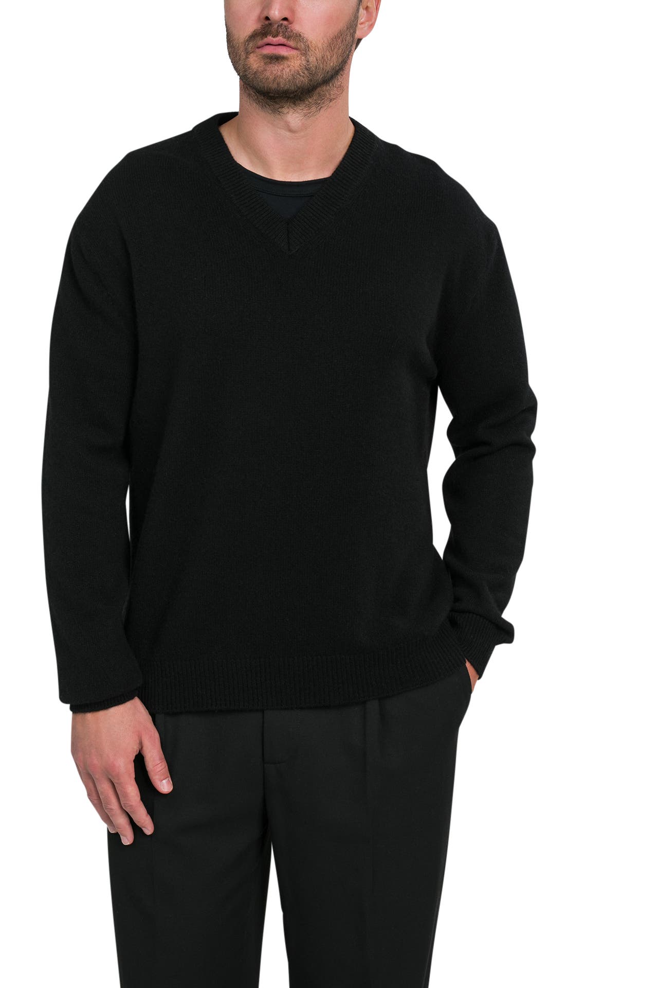 DANIELE FIESOLI Strickpullover 'Scollo' schwarz » günstig online kaufen