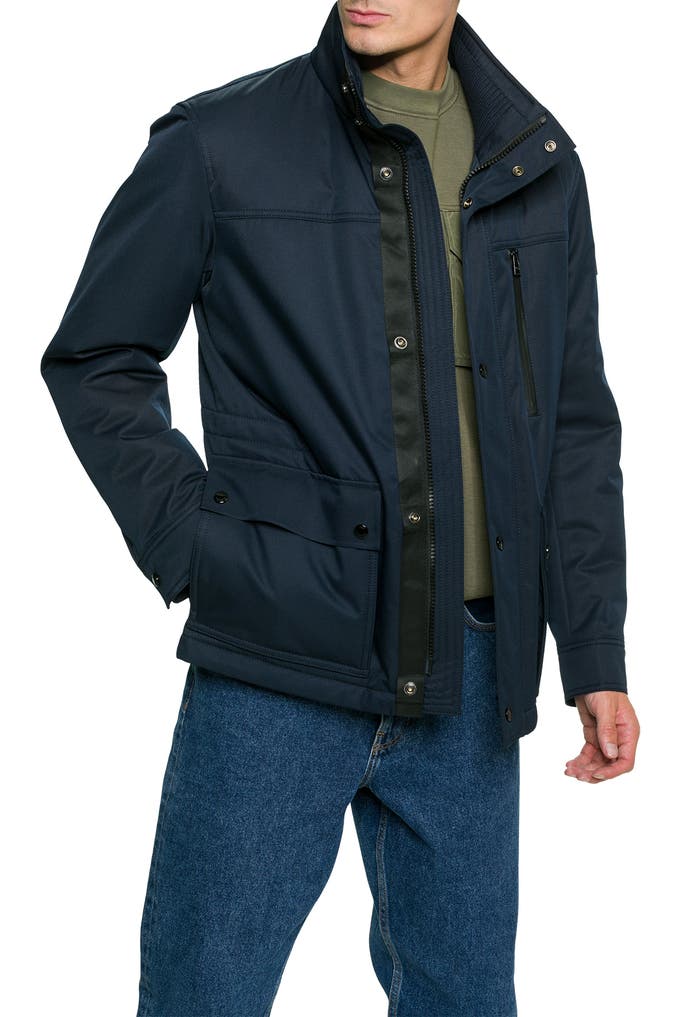BOSS Field-Jacket 'Cupran' dunkelblau » günstig online kaufen | Outletcity
