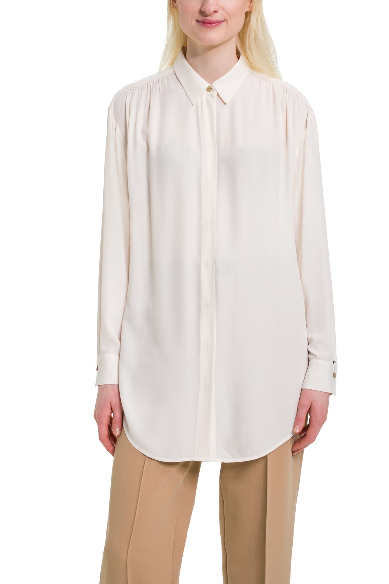 BOSS Casual-Bluse 'Benika' naturweiß » günstig online kaufen