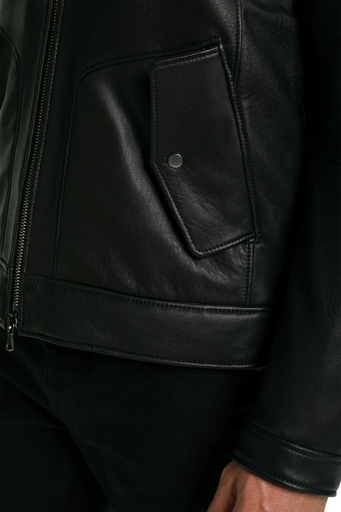 WERNER CHRIST Lederjacke 'Thorben' schwarz » günstig online kaufen ...