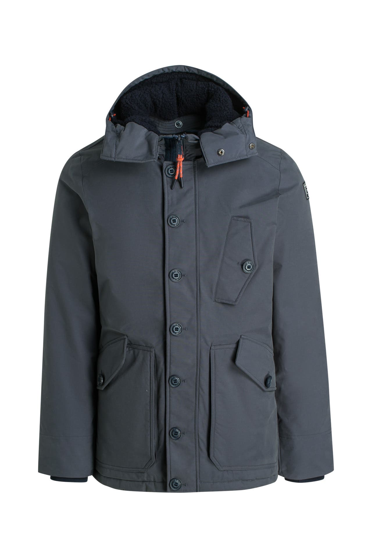 NEW ZEALAND AUCKLAND Winterjacke graublau » günstig online kaufen