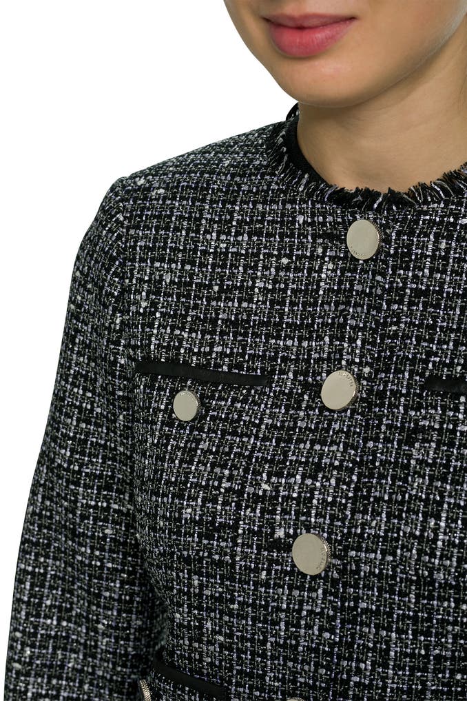 TED BAKER Bouclé-Blazer 'Klaudi' zweifarbig » günstig online kaufen ...