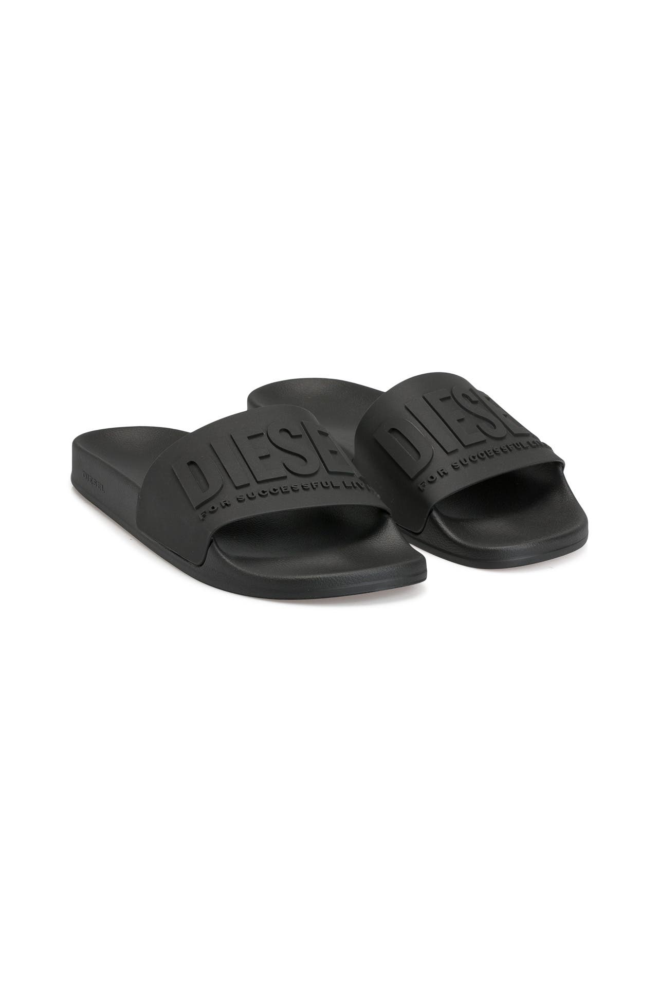 DIESEL Slides schwarz » günstig online kaufen