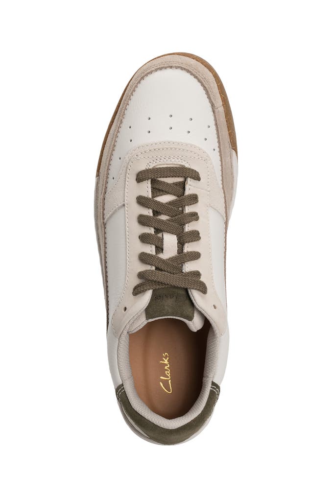 CLARKS Leder-Sneaker 'Craft Court' mehrfarbig » günstig online kaufen