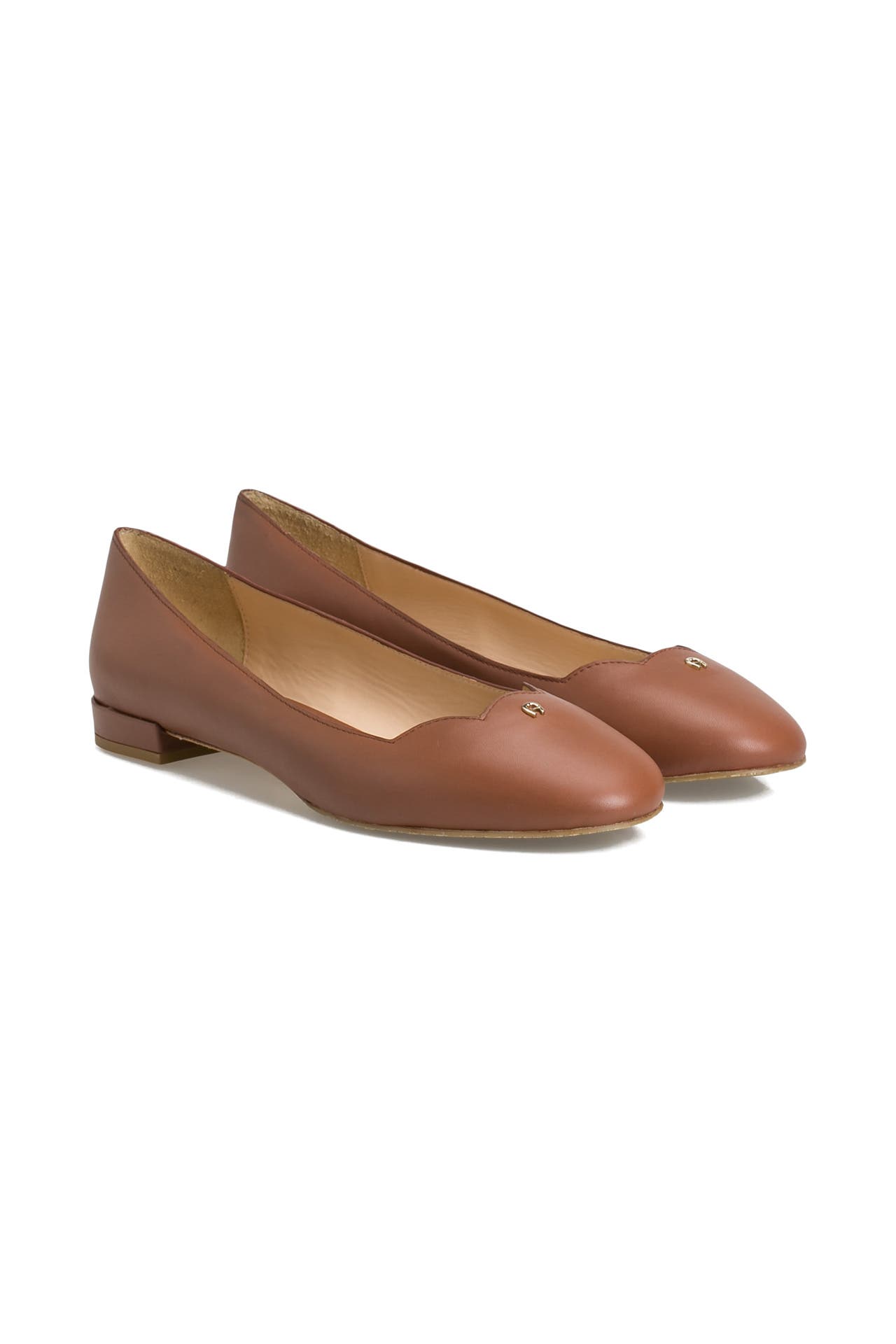 AIGNER Ballerinas 'Gina' braun » günstig online kaufen