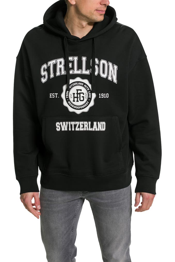 STRELLSON Hoodie 'Nadav' schwarz » günstig online kaufen | Outletcity
