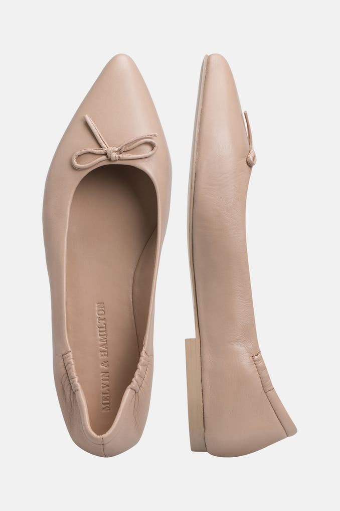 MELVIN & HAMILTON Ballerinas 'Alora' beige » günstig online kaufen | Outletcity