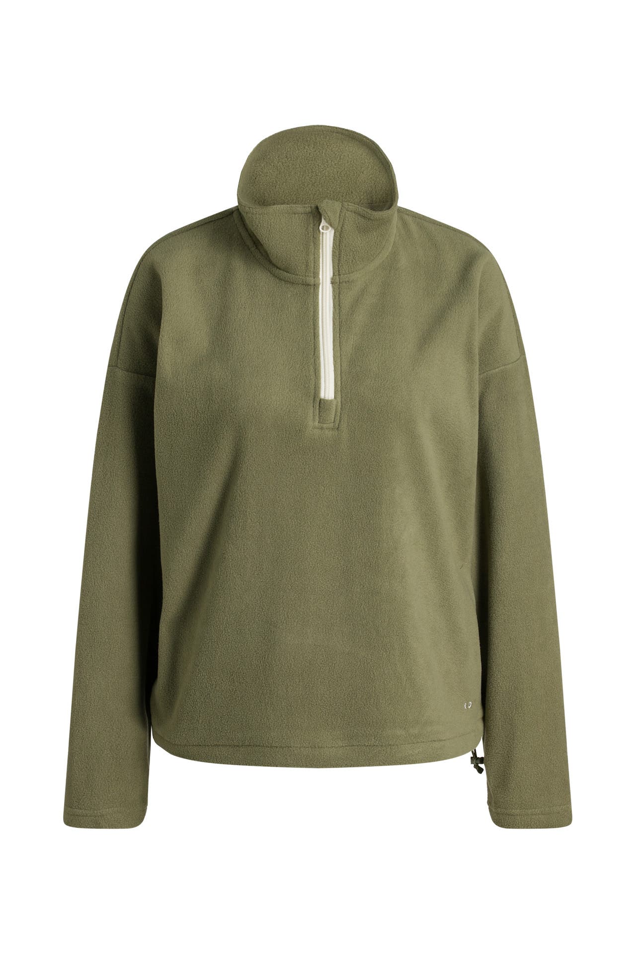 ROXY Fleece-Troyer 'Feel It Too' oliv » günstig online kaufen | Outletcity