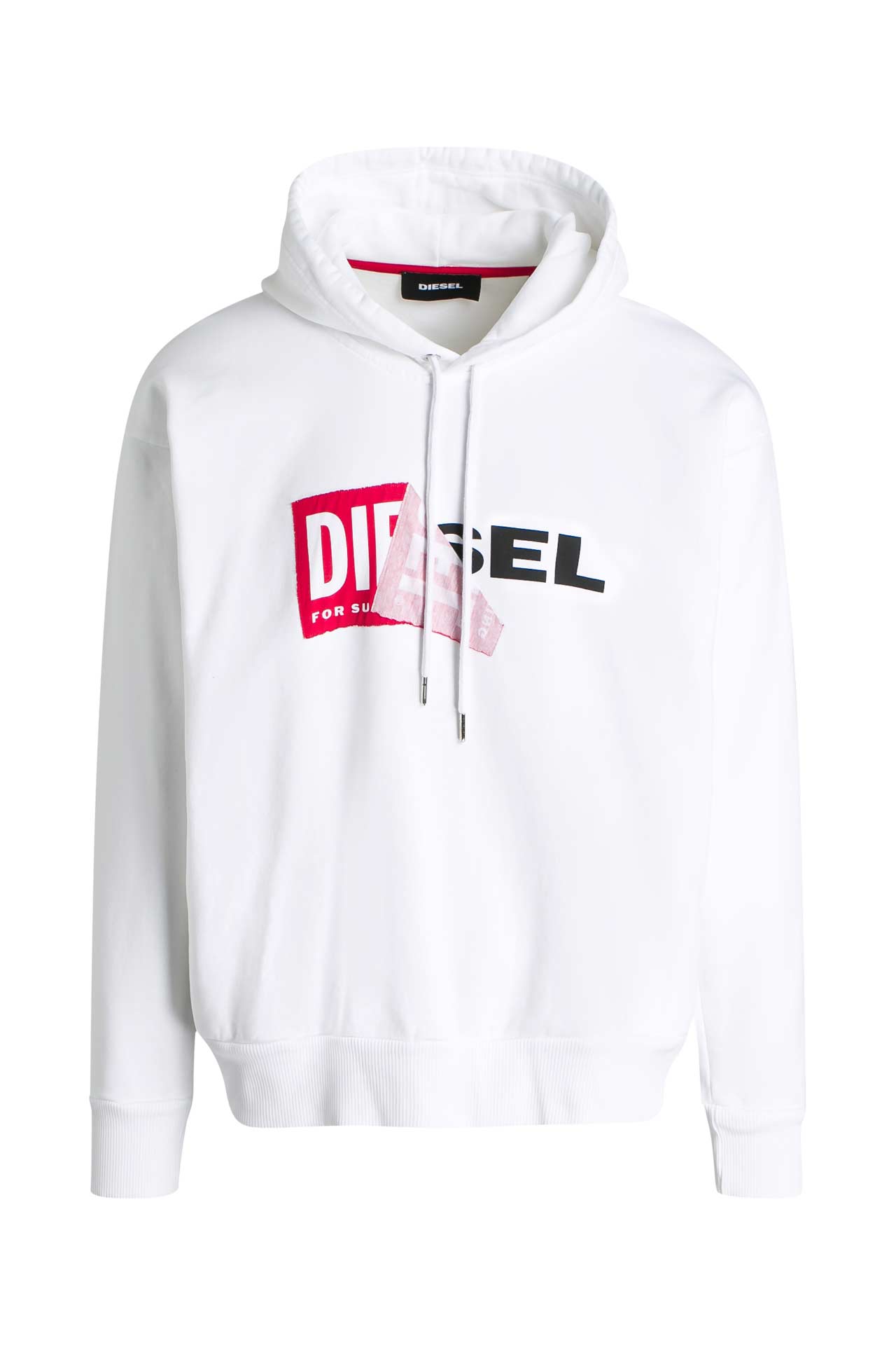 DIESEL Hoodie weiß » günstig online kaufen
