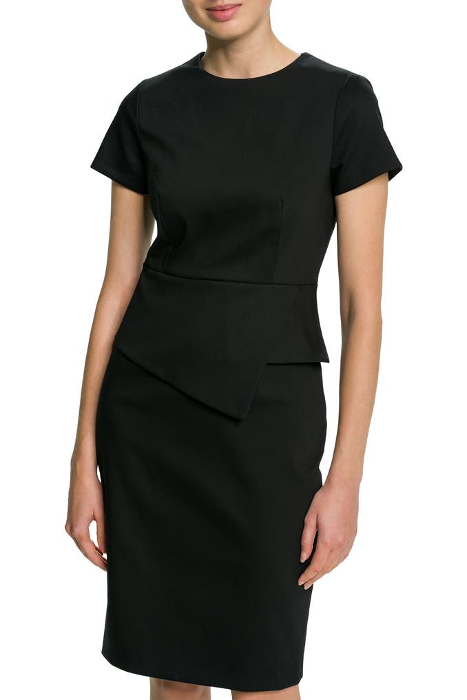 Spannende Schwarzes Business Kleid Bild
