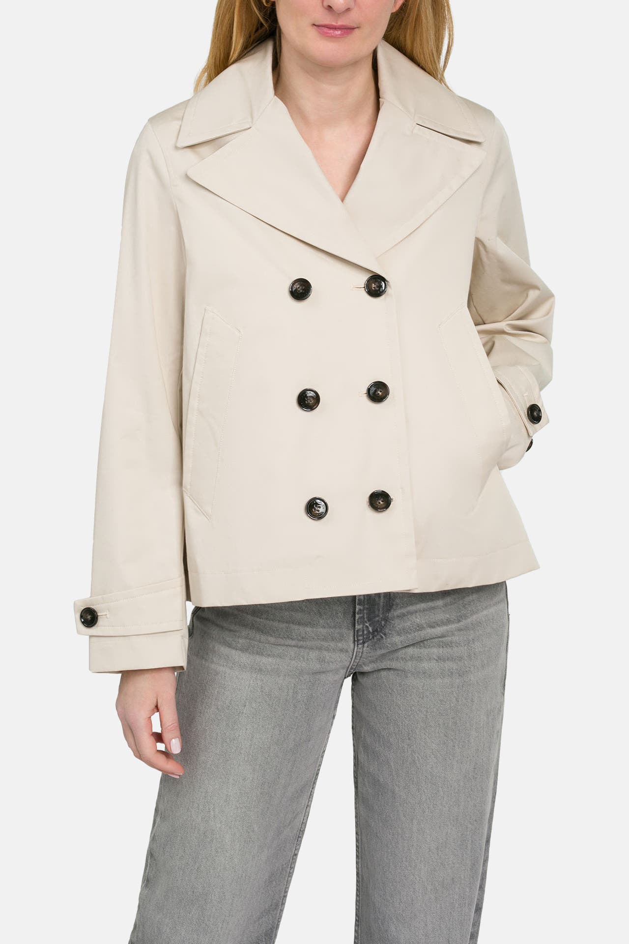 WOOLRICH Kurz-Trenchcoat 'Havice' creme » günstig online kaufen ...