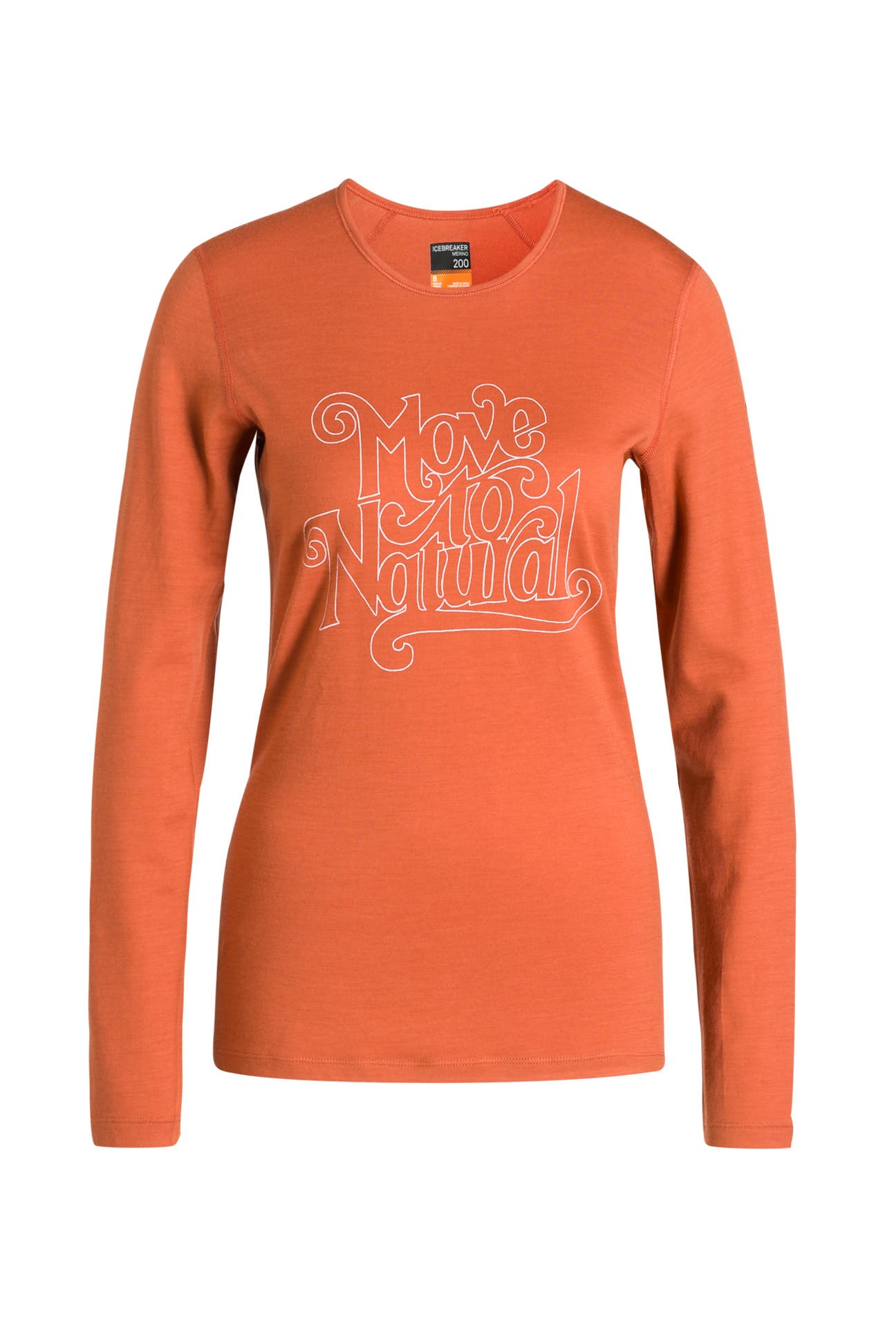ICEBREAKER Baselayer '200 Oasis' orange » günstig online kaufen