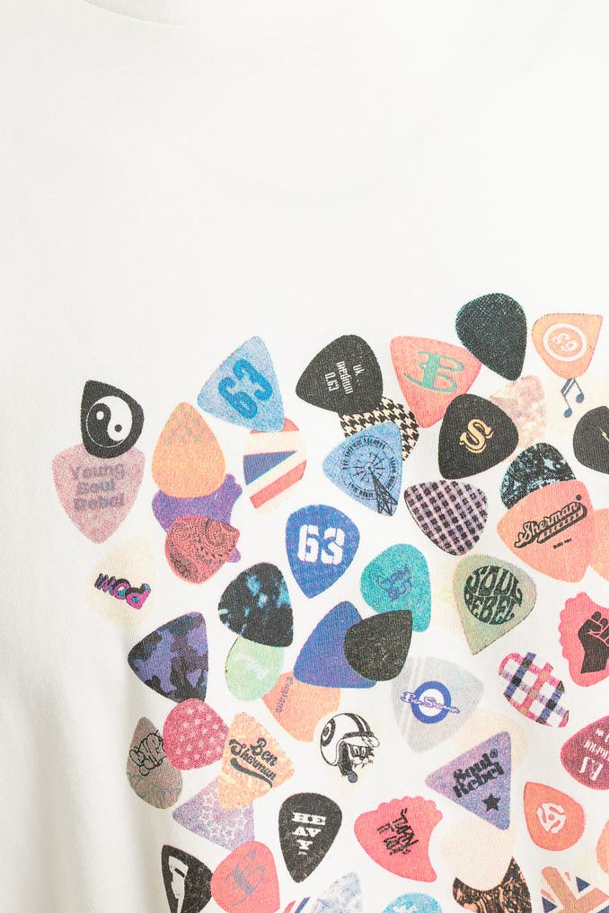 BEN SHERMAN T-Shirt 'Vintage Plectrum' elfenbein » günstig online kaufen | Outletcity