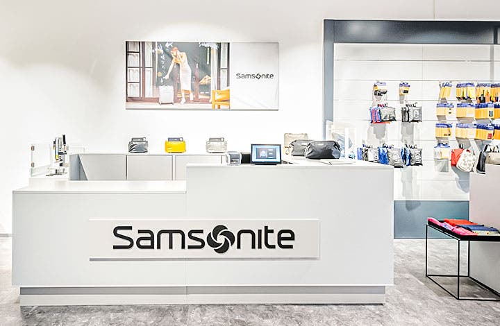 Samsonite OUTLET in Germany • 30-70%* off in Sale | Outletcity Metzingen