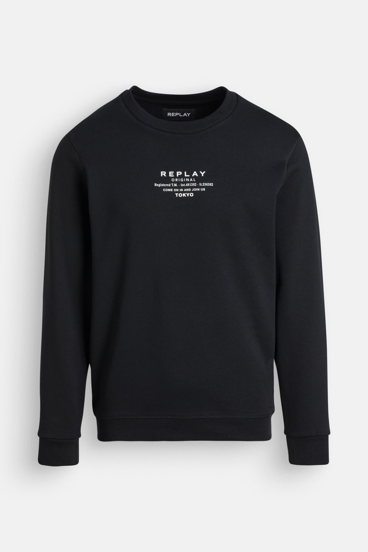 REPLAY Sweatshirt schwarz » günstig online kaufen